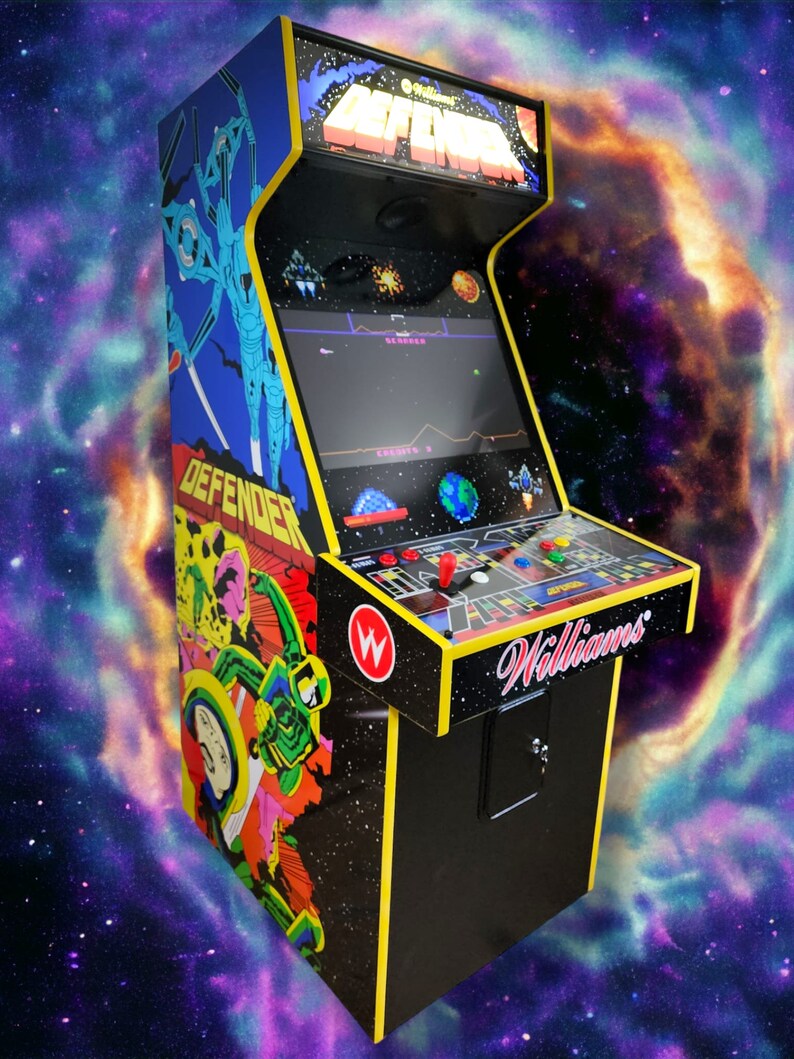 Defender Arcade Machine - Etsy