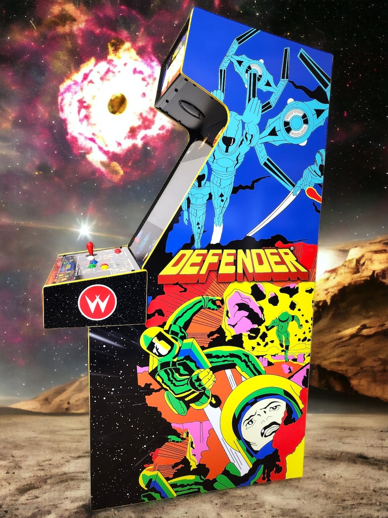 Defender Arcade Machine - Etsy