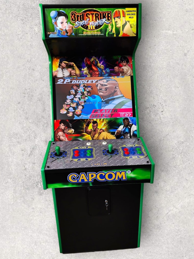 Street Fighter Arcade Machine - Etsy