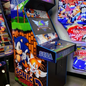 Sonic the Hedgehog 2 Arcade Machine - Etsy