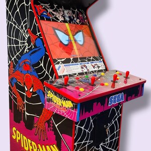 SPIDR-MAN the Video Game Arcade Machine - Etsy