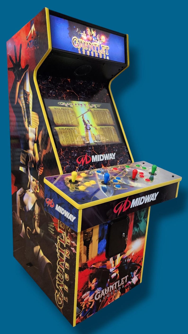 GAUNTLET LEGENDS Arcade Machine - Etsy