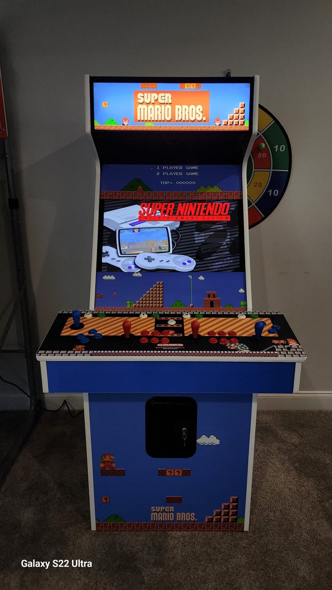 Super Mario Arcade Machine - Etsy