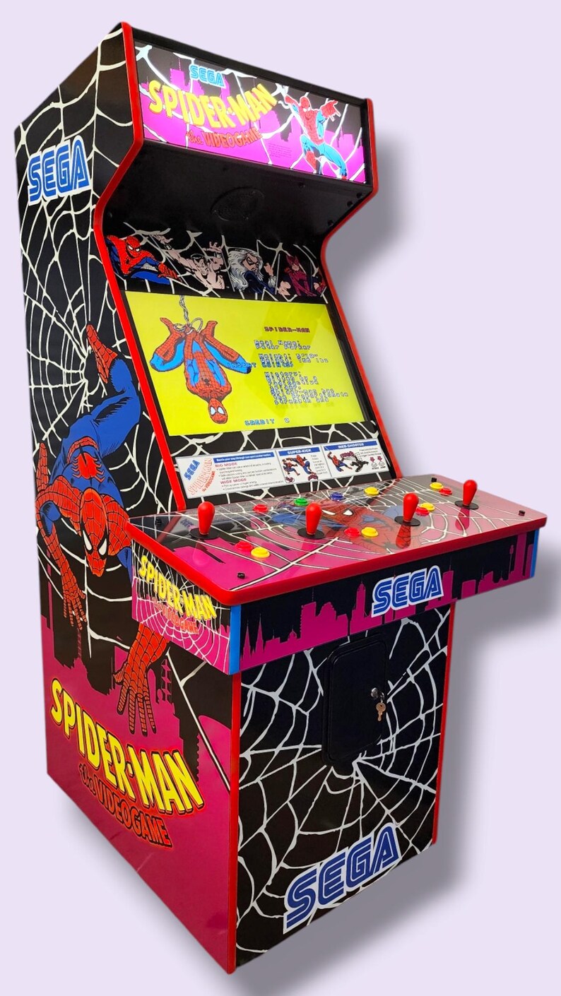 SPIDER-MAN the Video Game Arcade Machine - Etsy
