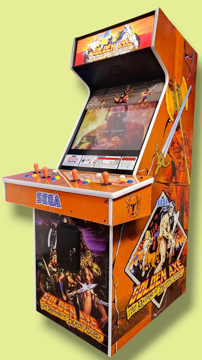 GOLDEN AXE Arcade Machine - Etsy