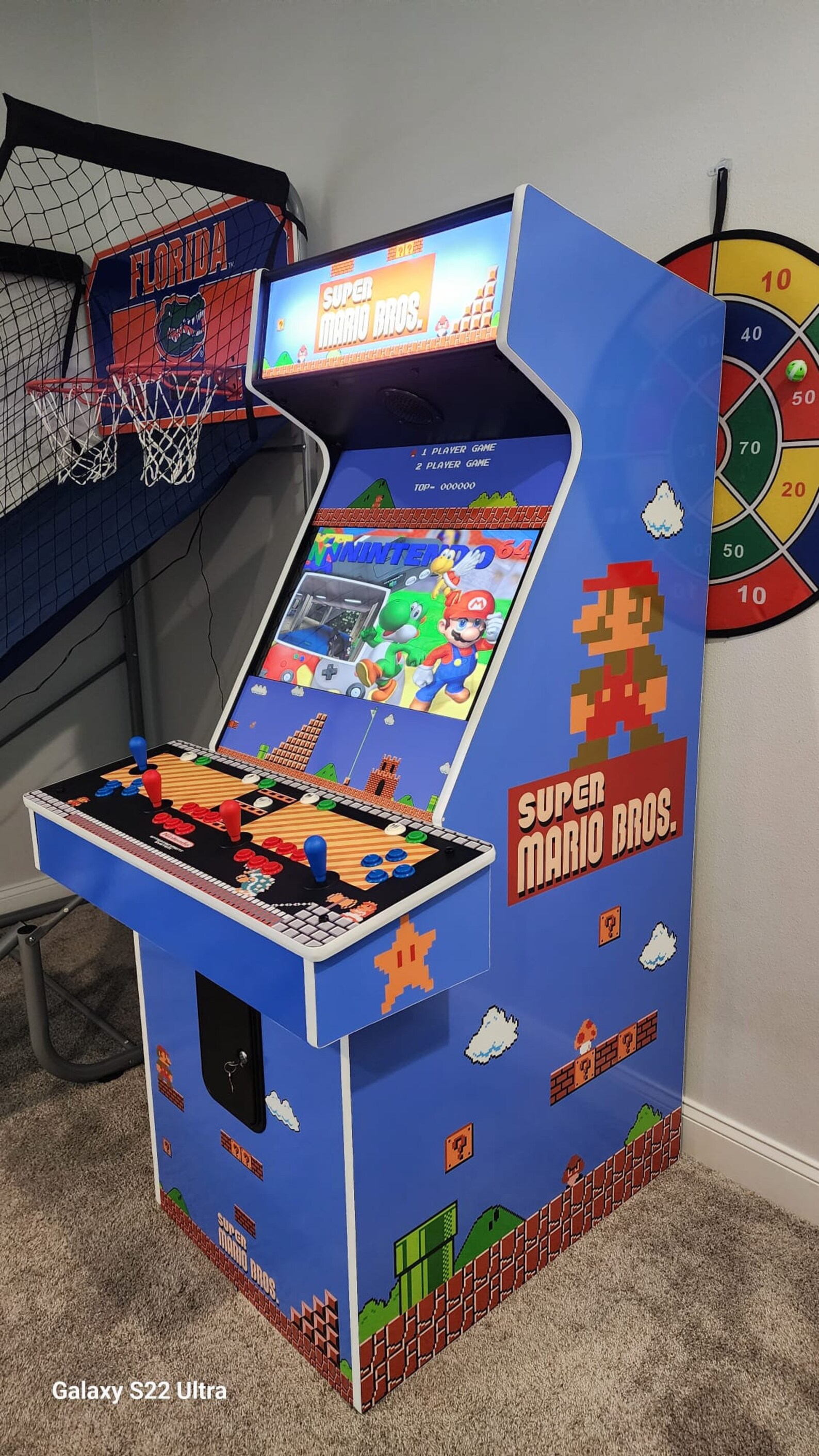 Super Mario Arcade Machine - Etsy