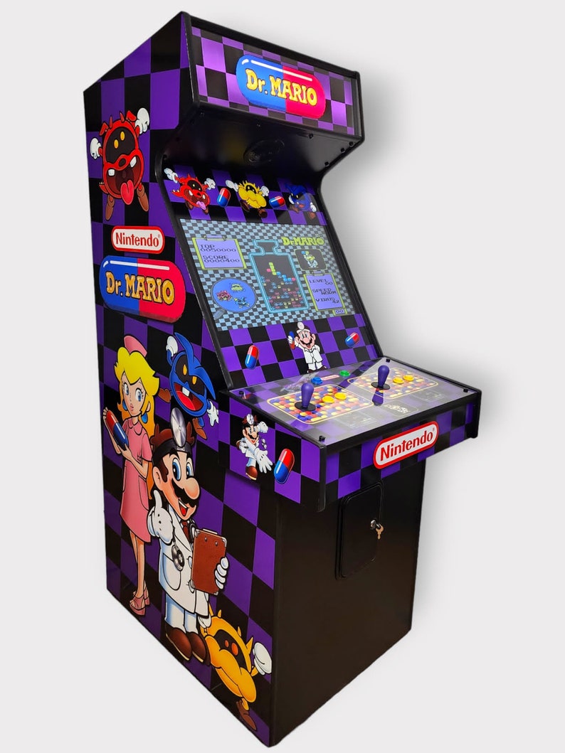 Dr. Mario Arcade Machine - Etsy