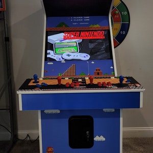 Super Mario Arcade Machine - Etsy