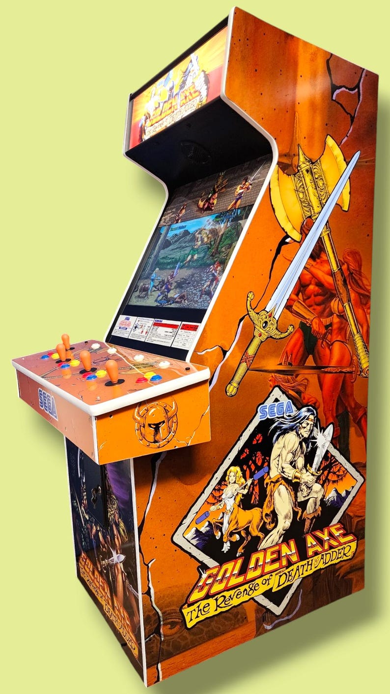 GOLDEN AXE Arcade Machine - Etsy
