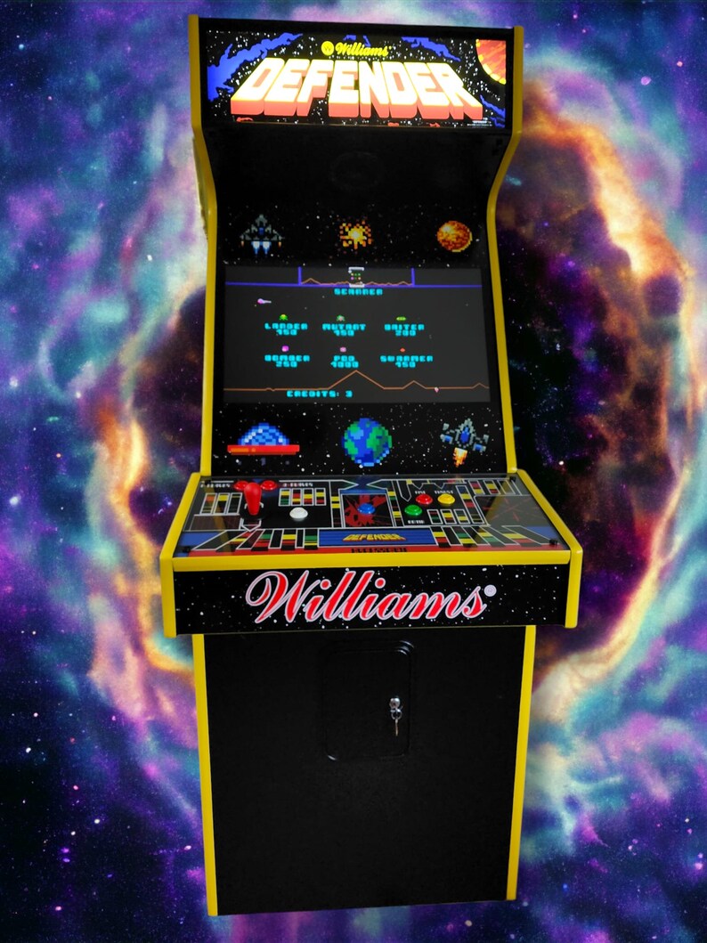 Defender Arcade Machine - Etsy