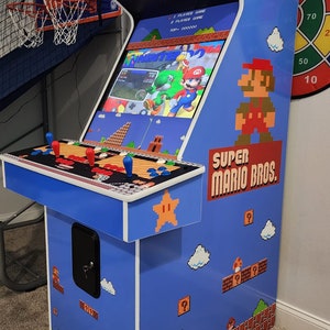 Super Mario Arcade Machine - Etsy