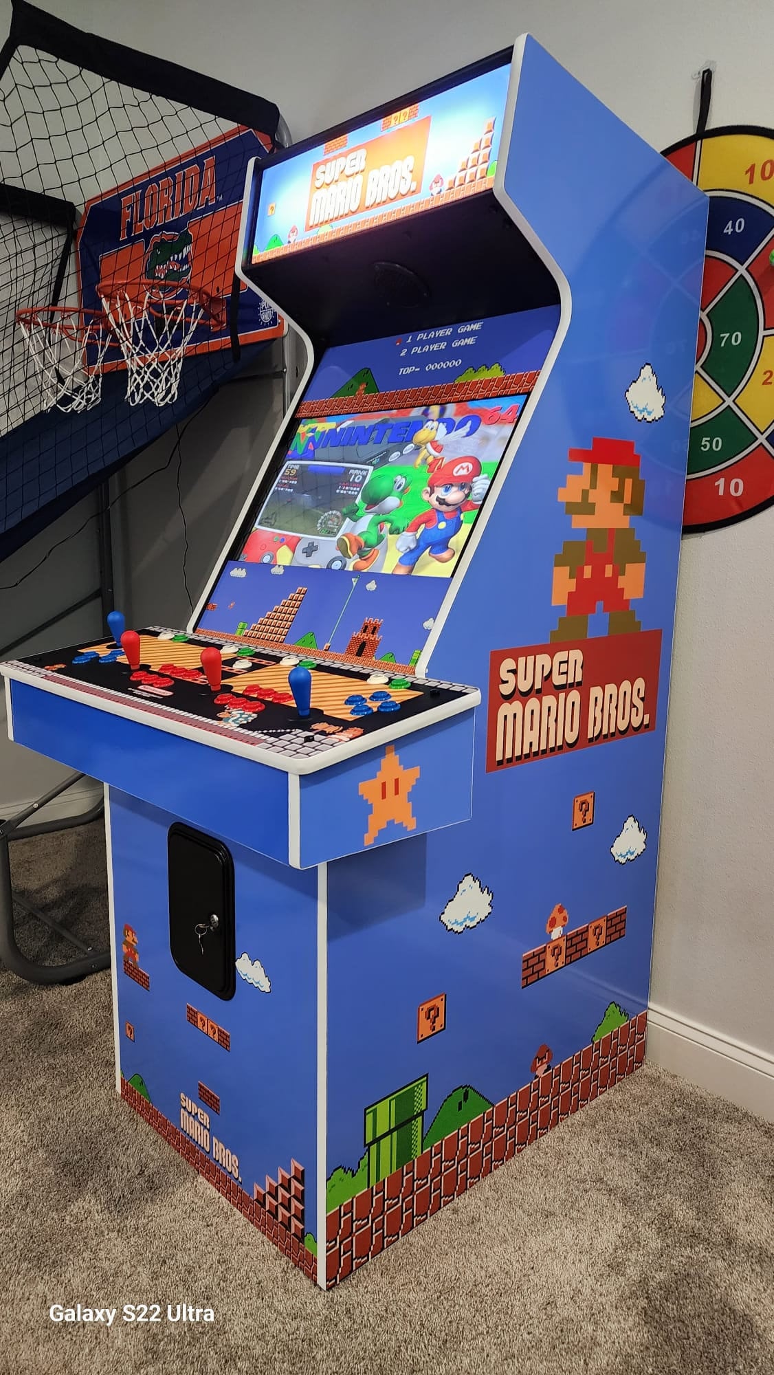 Super Mario Arcade Machine - Etsy