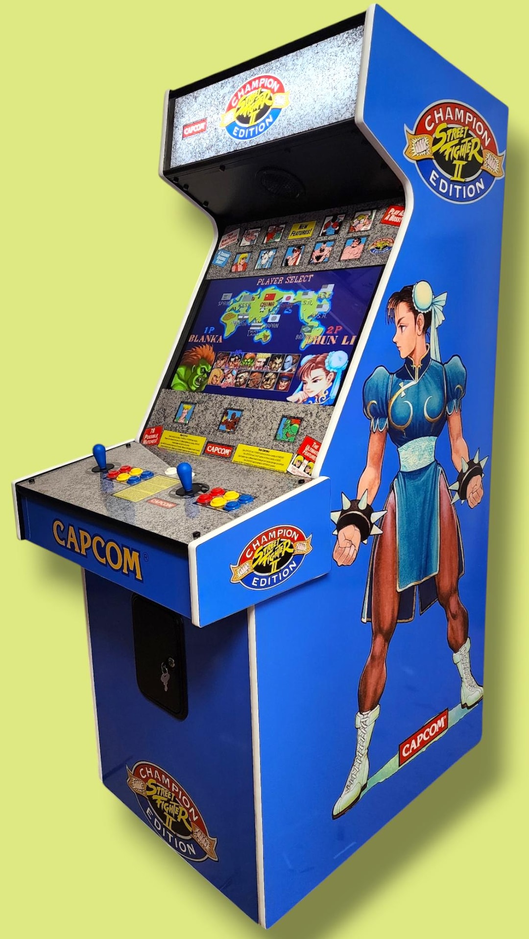 Street Fighter II Champions Edition Arcade Machine - Etsy