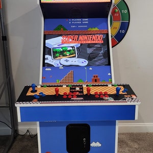 Super Mario Arcade Machine - Etsy