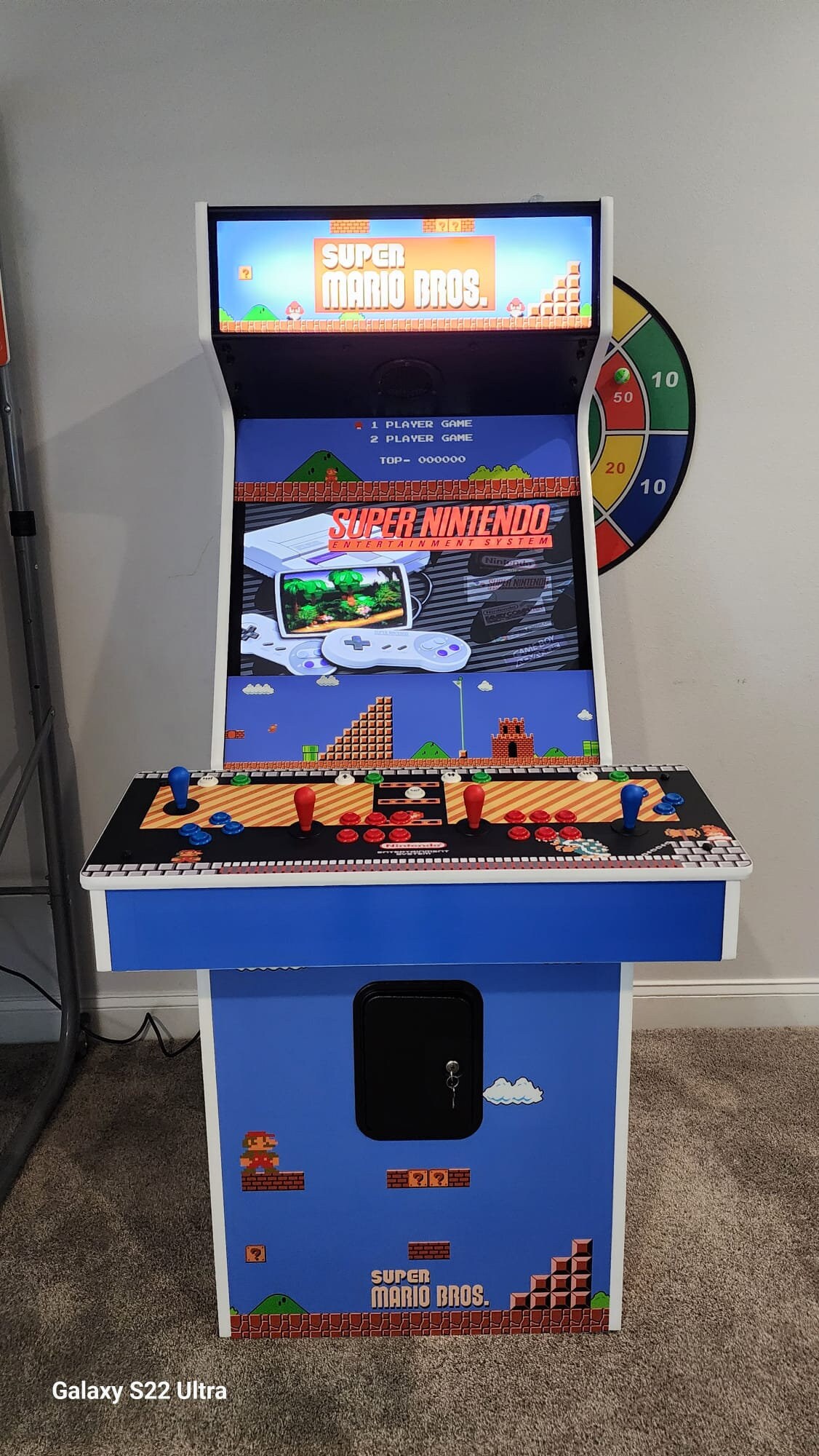 Super Mario Arcade Machine - Etsy