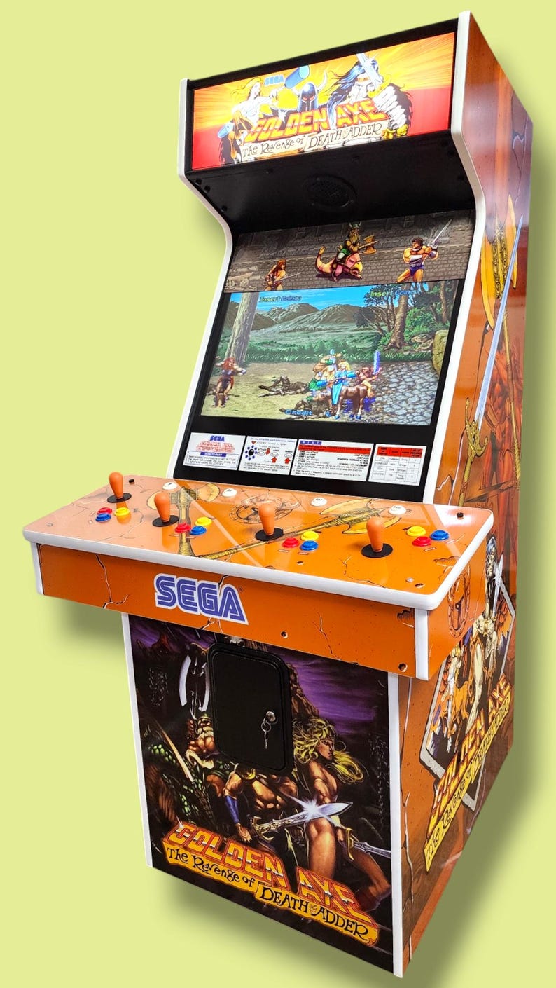 GOLDEN AXE Arcade Machine - Etsy