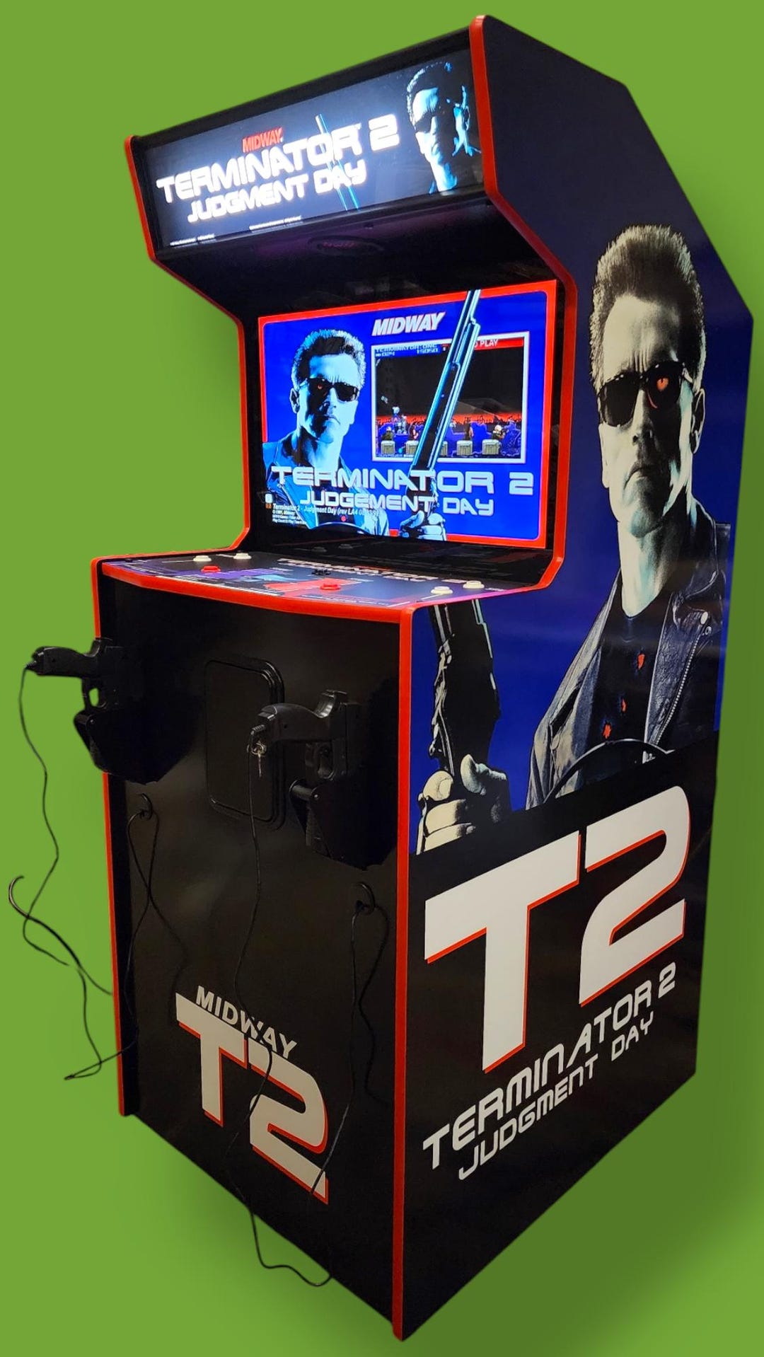 TERMINATOR 2 Arcade Machine - Etsy