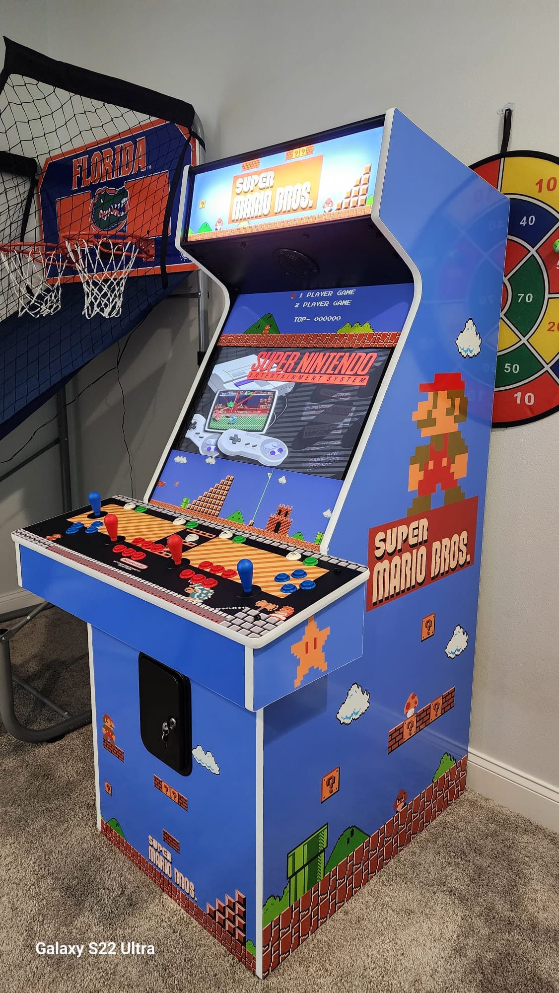 Super Mario Arcade Machine - Etsy