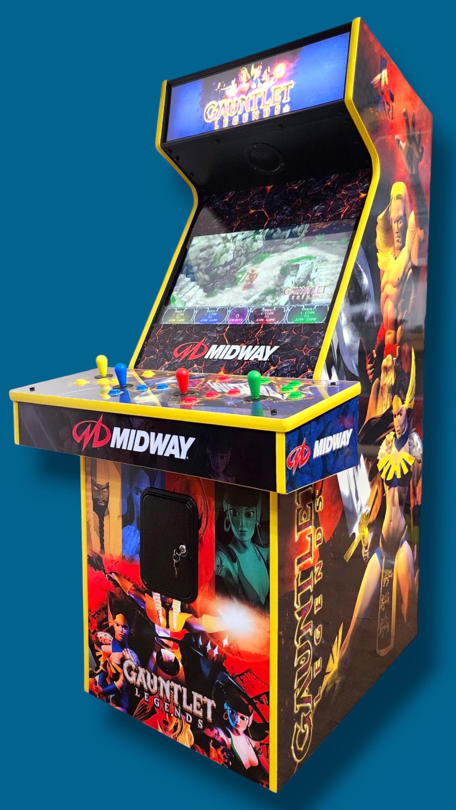 GAUNTLET LEGENDS Arcade Machine - Etsy