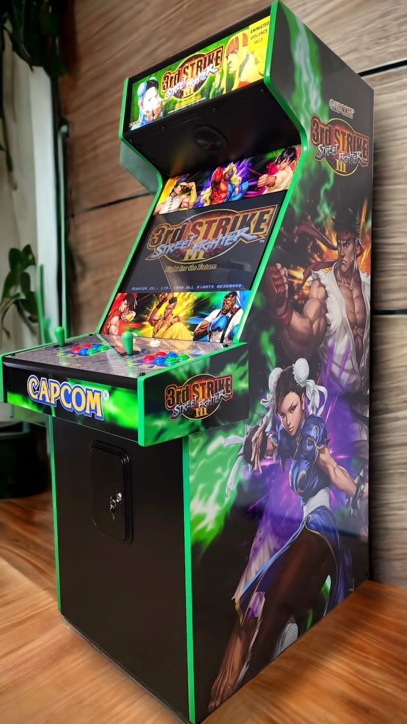 Street Fighter Arcade Machine - Etsy