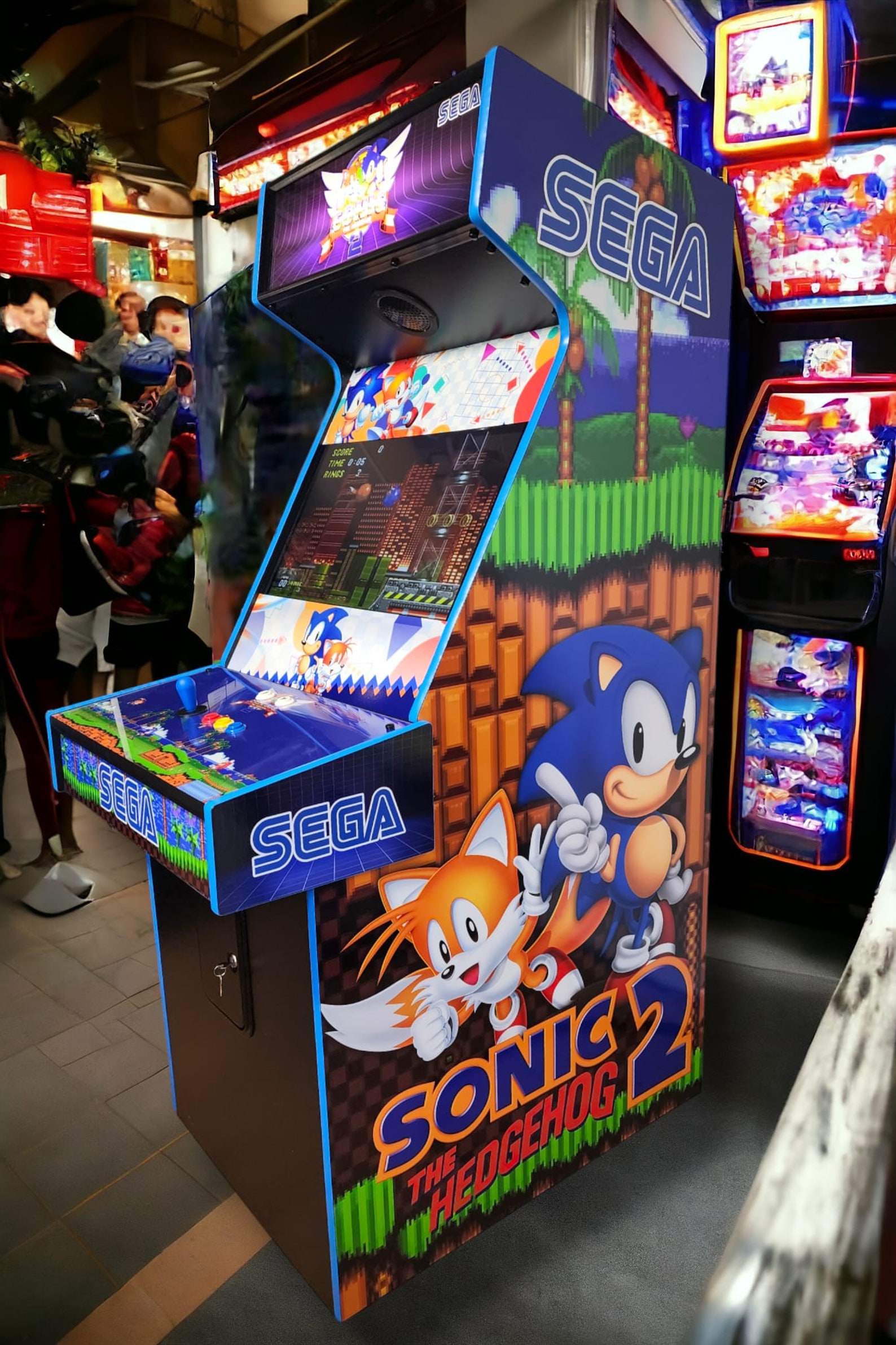 Sonic the Hedgehog 2 Arcade Machine - Etsy