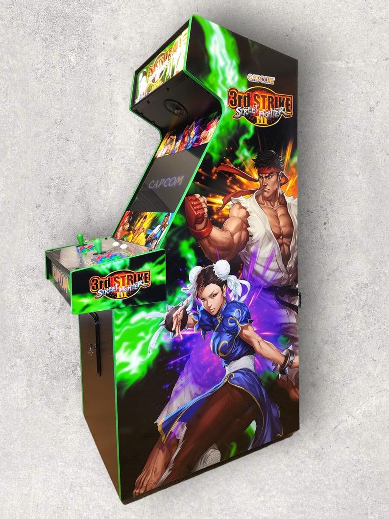 Street Fighter Arcade Machine - Etsy