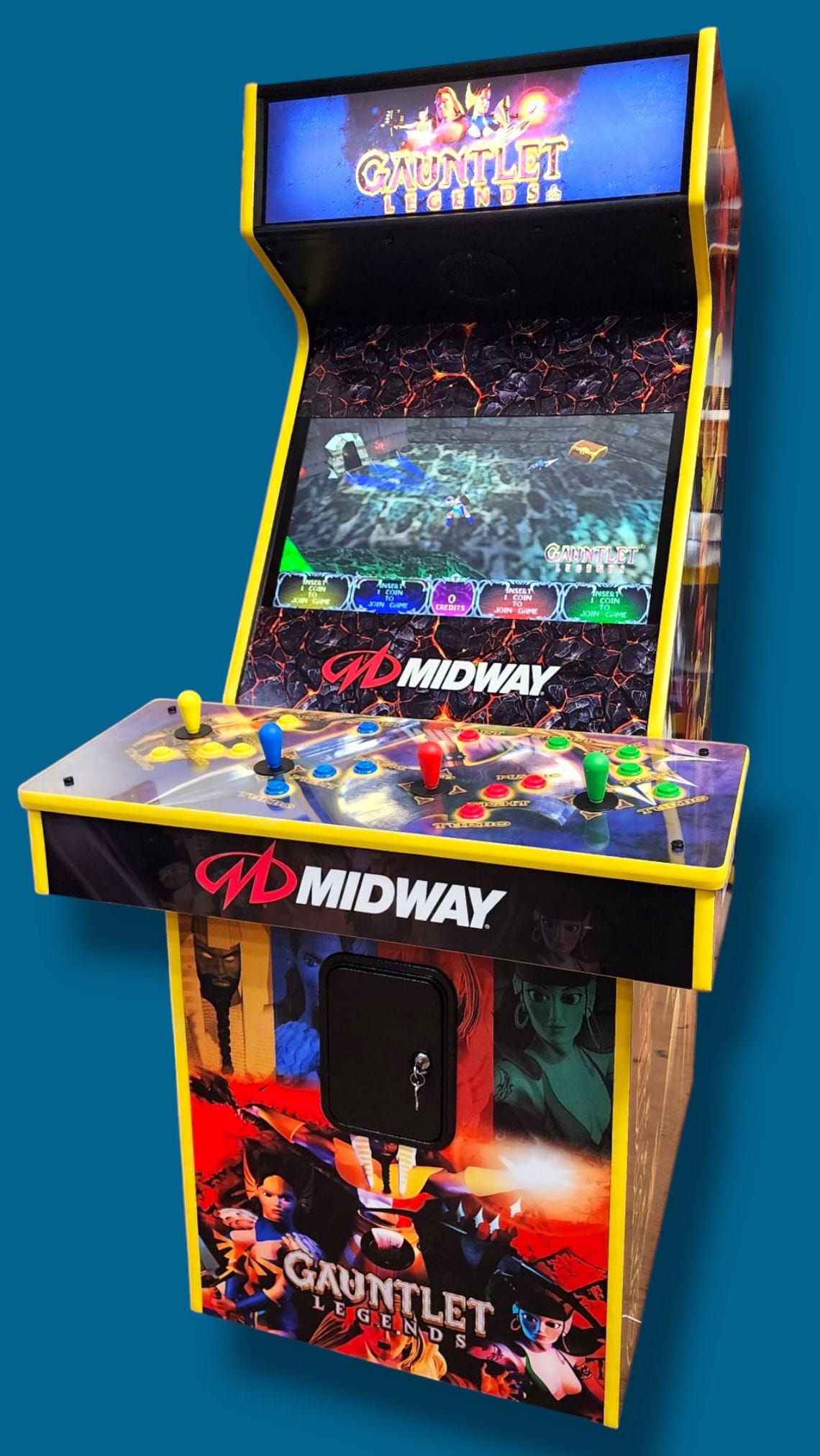 GAUNTLET LEGENDS Arcade Machine - Etsy