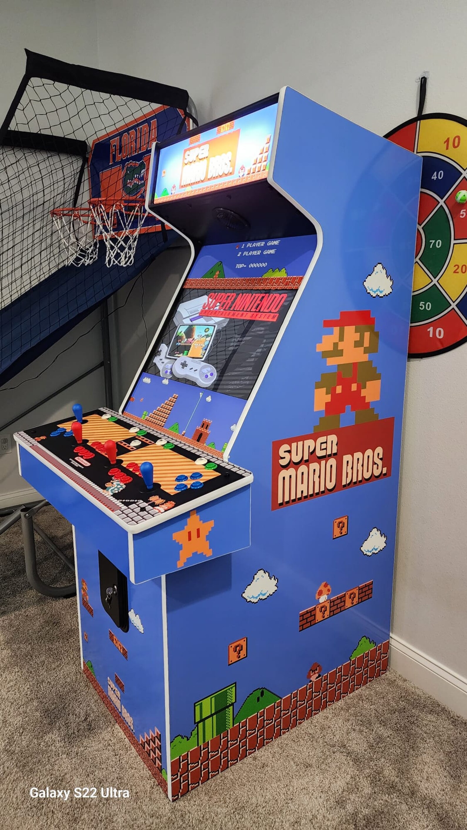 Super Mario Arcade Machine - Etsy
