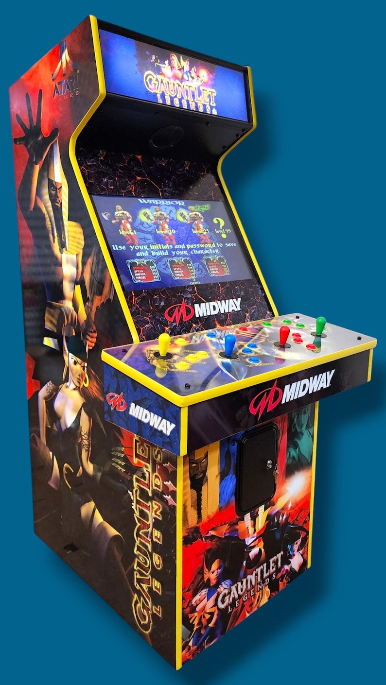GAUNTLET LEGENDS Arcade Machine - Etsy