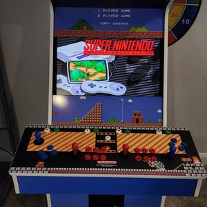 Super Mario Arcade Machine - Etsy