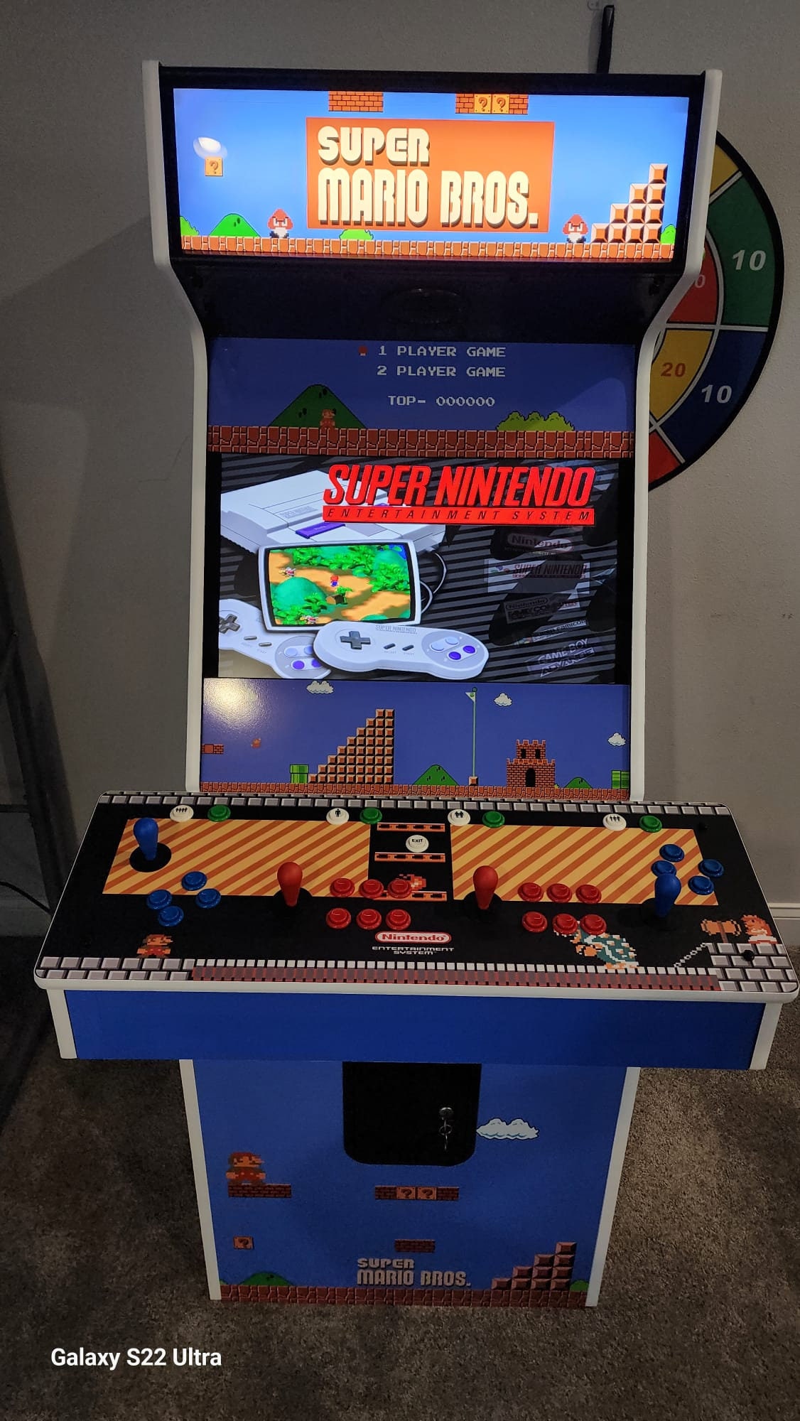 Super Mario Arcade Machine - Etsy