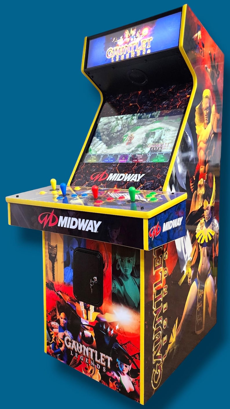 GAUNTLET LEGENDS Arcade Machine - Etsy