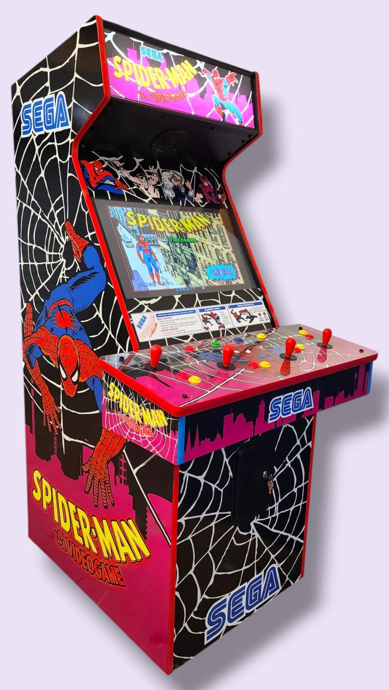 SPIDER-MAN the Video Game Arcade Machine - Etsy