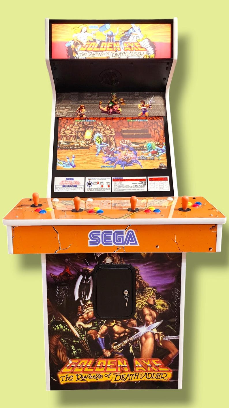 GOLDEN AXE Arcade Machine - Etsy