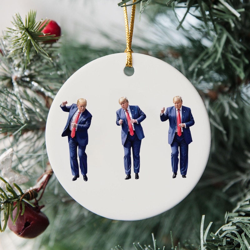 Trump Dancing Ornament - Etsy
