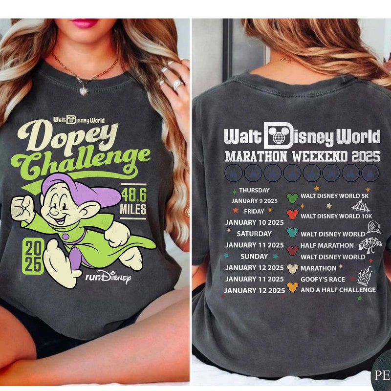 Dopey Challenge - Etsy