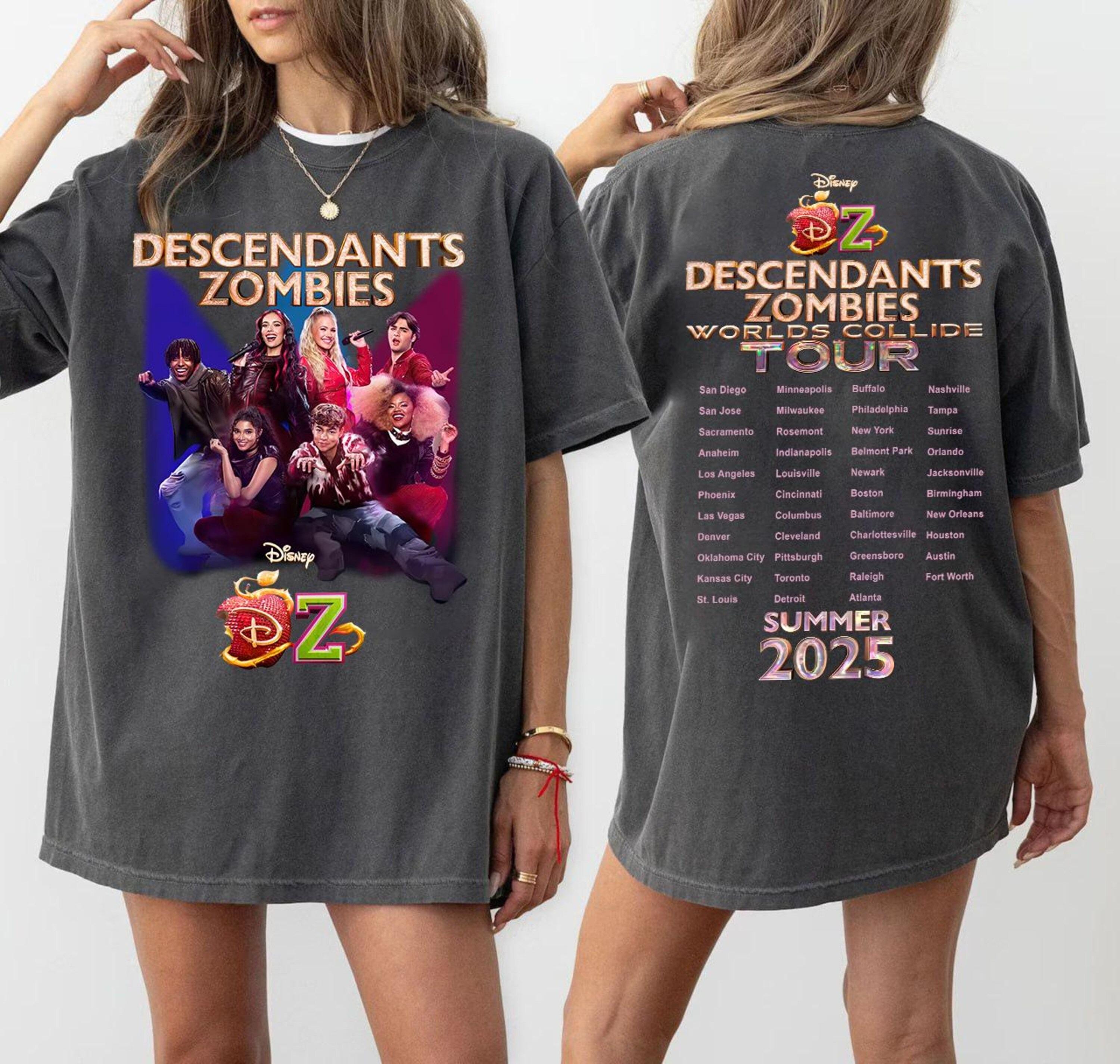 Descendants Zombies Two-sided Shirt, Descendants Rise of Red Shirt ...