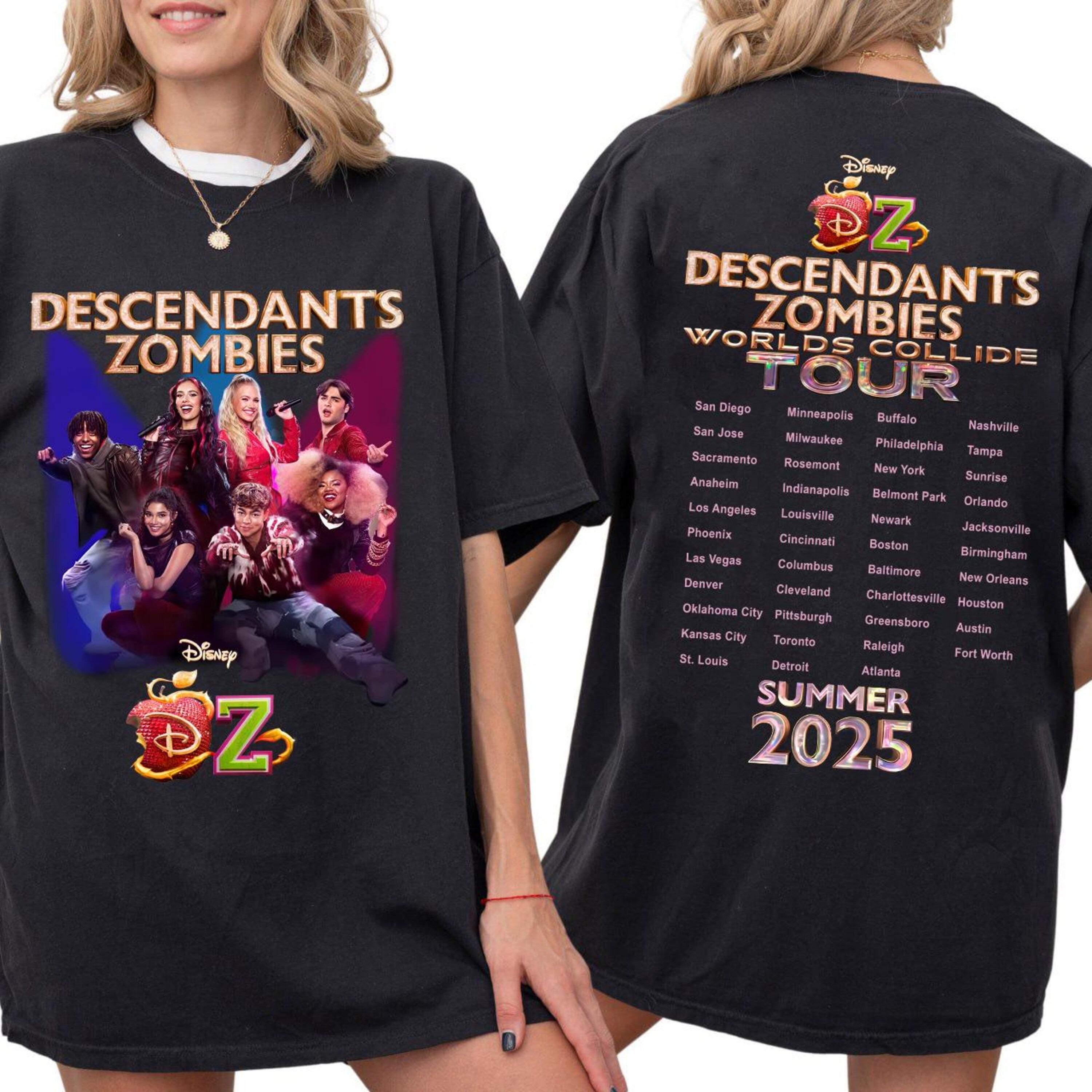 Descendants Zombies Two-sided Shirt, Descendants Rise of Red Shirt ...