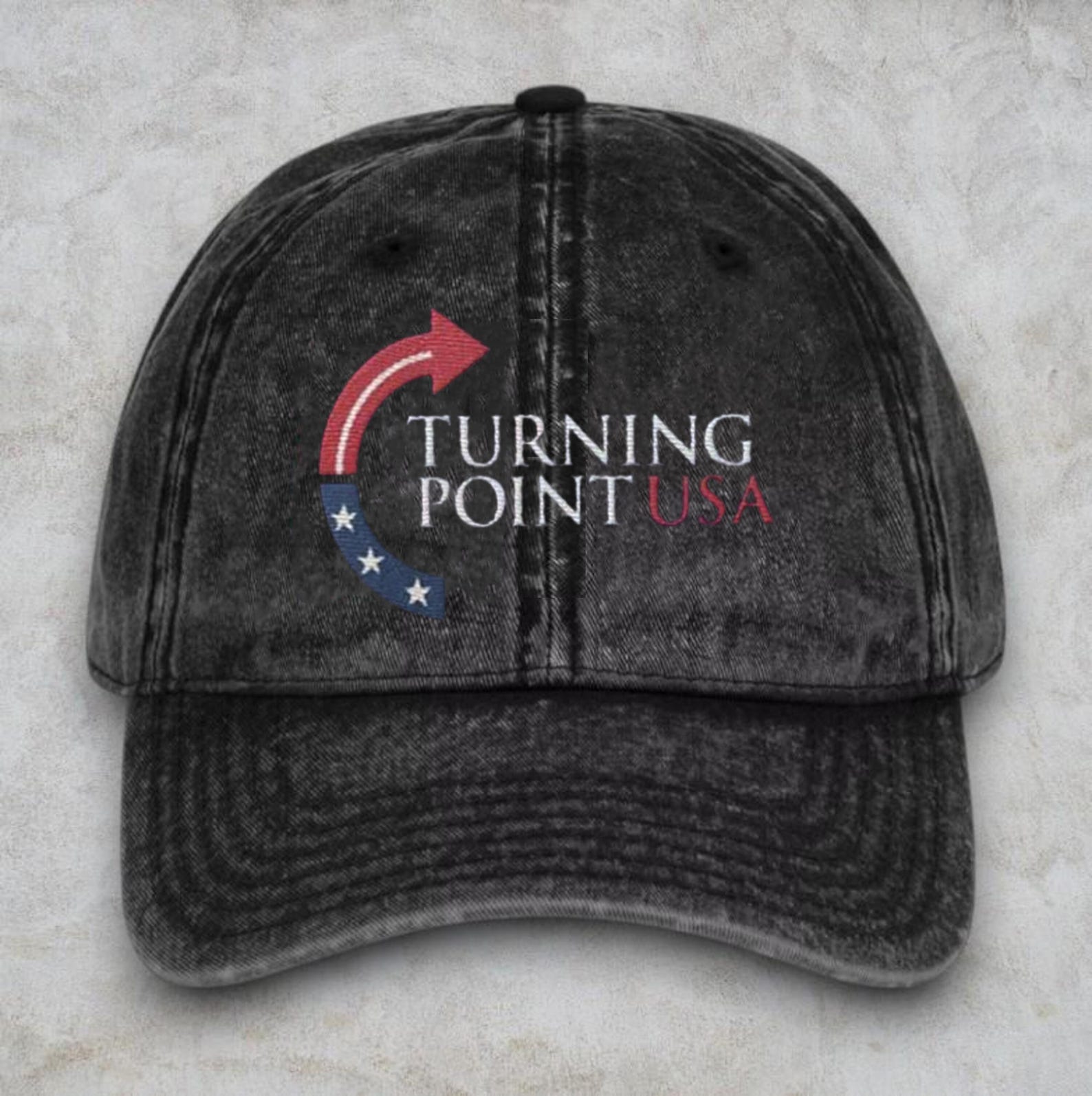 Turning Point USA Embroidery Cap, Charlie Kirk Cap - Etsy