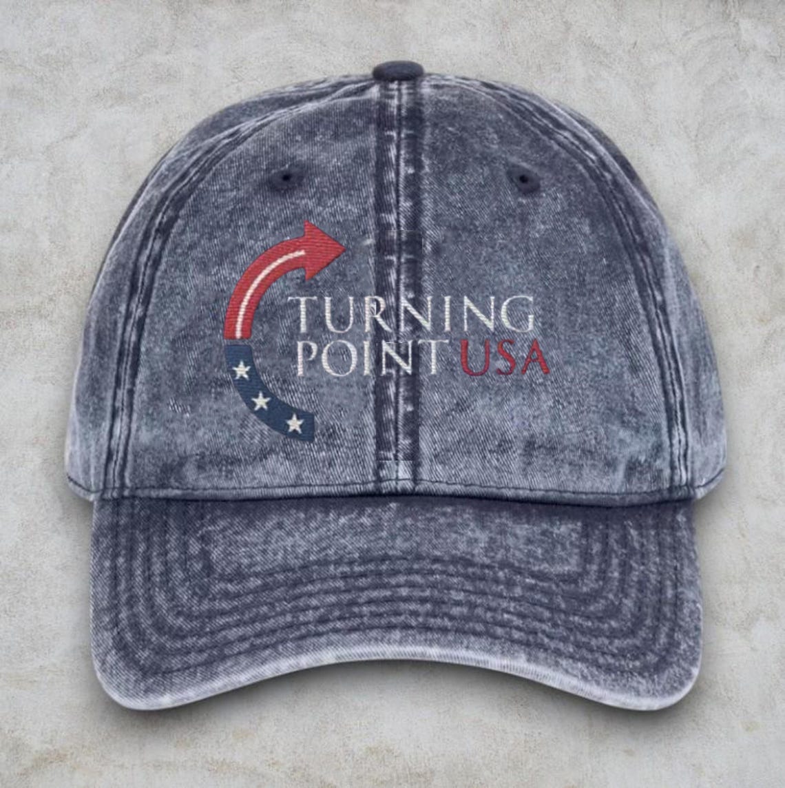 Turning Point USA Embroidery Cap, Charlie Kirk Cap - Etsy