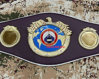 WBO World Boxing Organiztion Belt Adult Size - Etsy