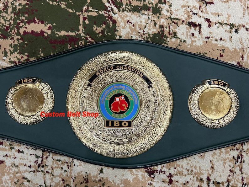 IBO World International Boxing Organization Championship Belt Adult ...
