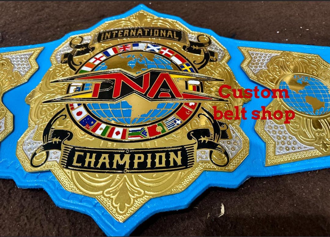 TNA International Championship Wrestling Belt Adult Size - Etsy
