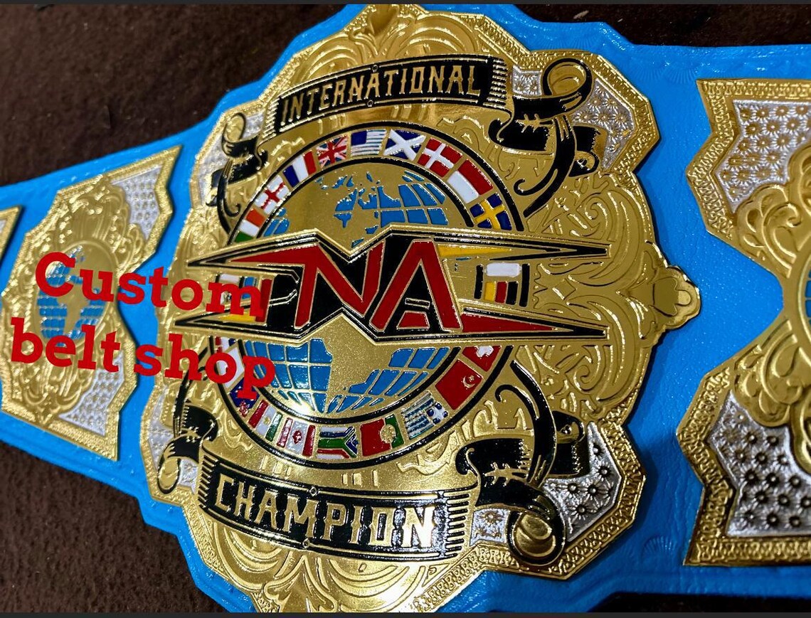 TNA International Championship Wrestling Belt Adult Size - Etsy