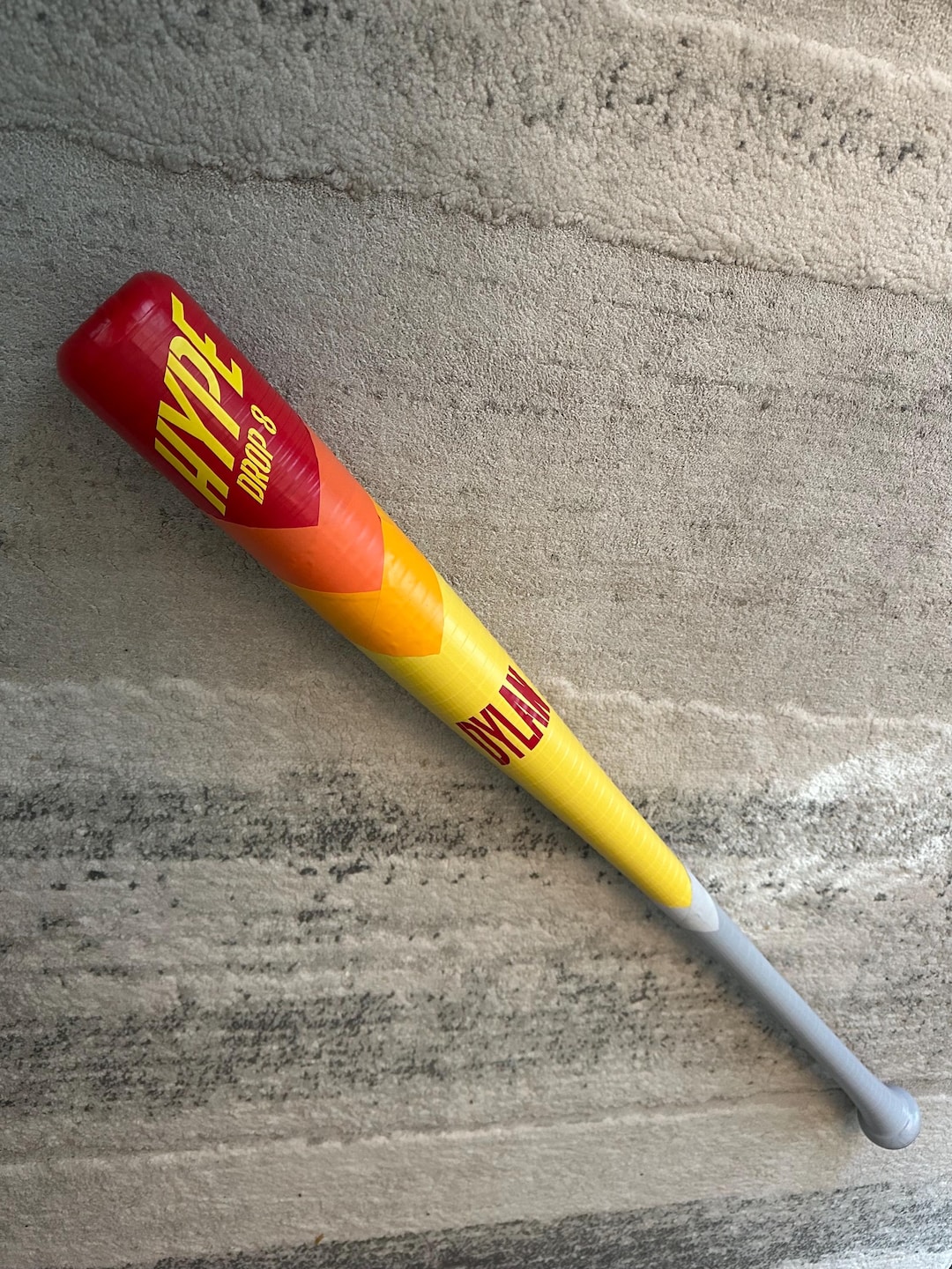 Durable Plastic Customized/wrapped Baseball Bats- Flamer Hype Design - Etsy