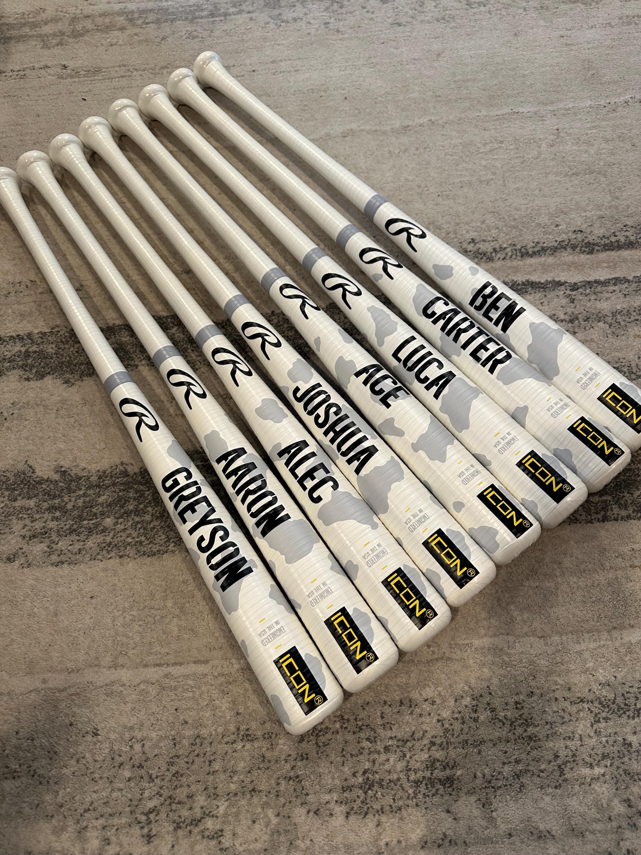 Durable Plastic Customized/wrapped Baseball Bats- 2025 Iconic Design - Etsy