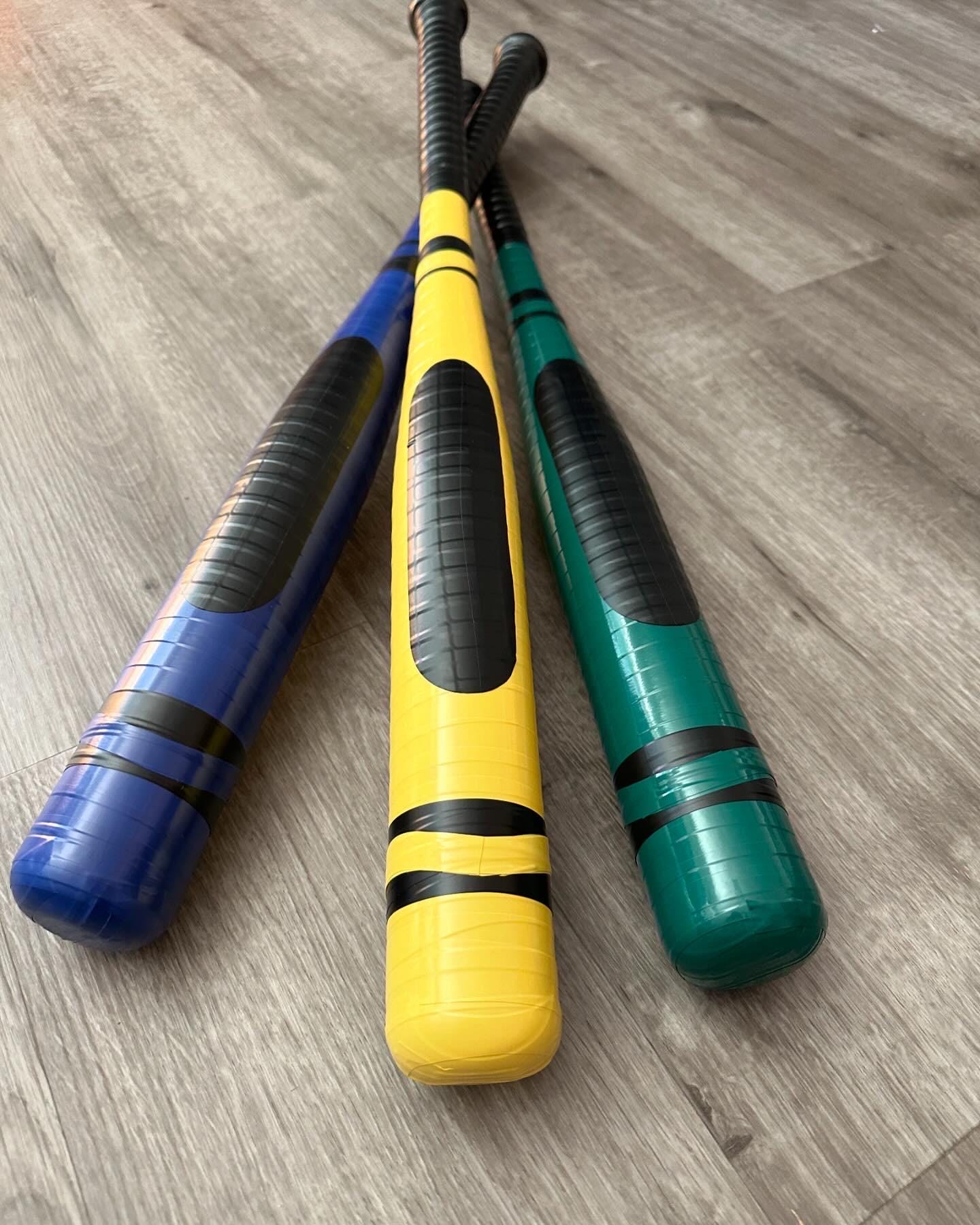 Durable Plastic Customized/wrapped Baseball Bats- Crayon Design - Etsy