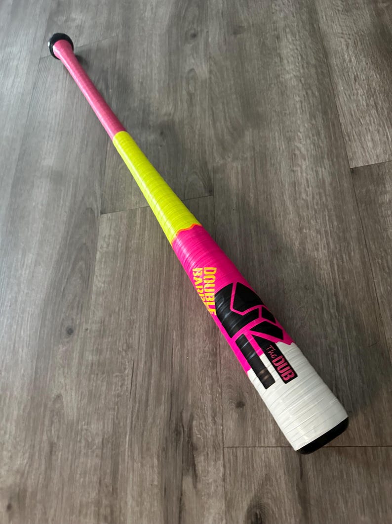 Durable Plastic Customized/wrapped Baseball Bats- Dubster Design - Etsy