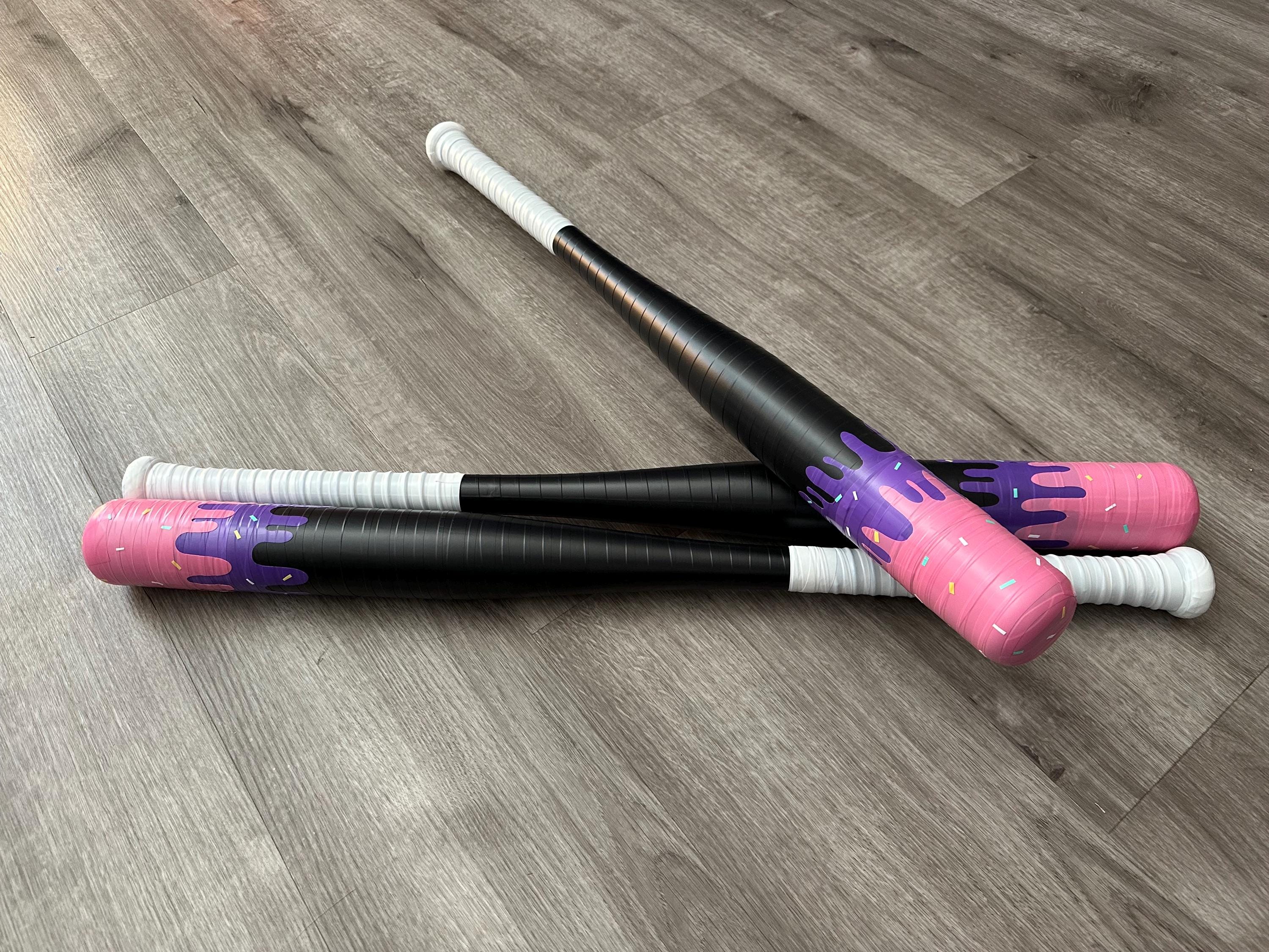 Durable Plastic Customized/wrapped Baseball Bats- Ice Cream Design - Etsy