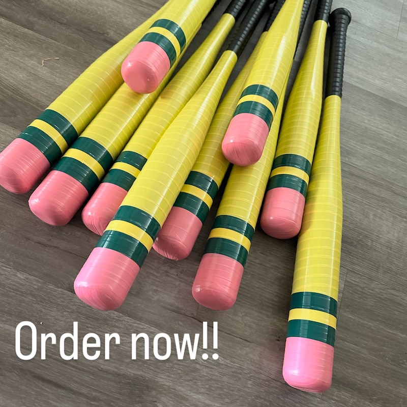 Pencil Wiffle Ball Bat - Etsy